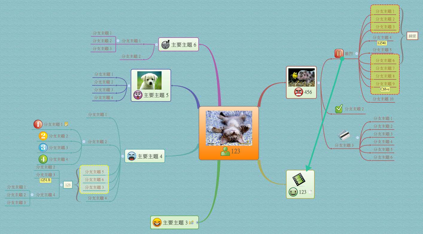 123 | Power Class - Xmind