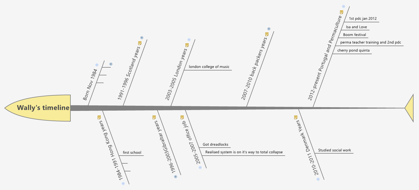 Wally's timeline | wallay_t - Xmind