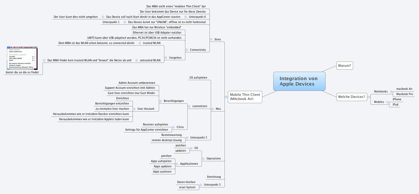 Integration von Apple Devices | seetricks - Xmind