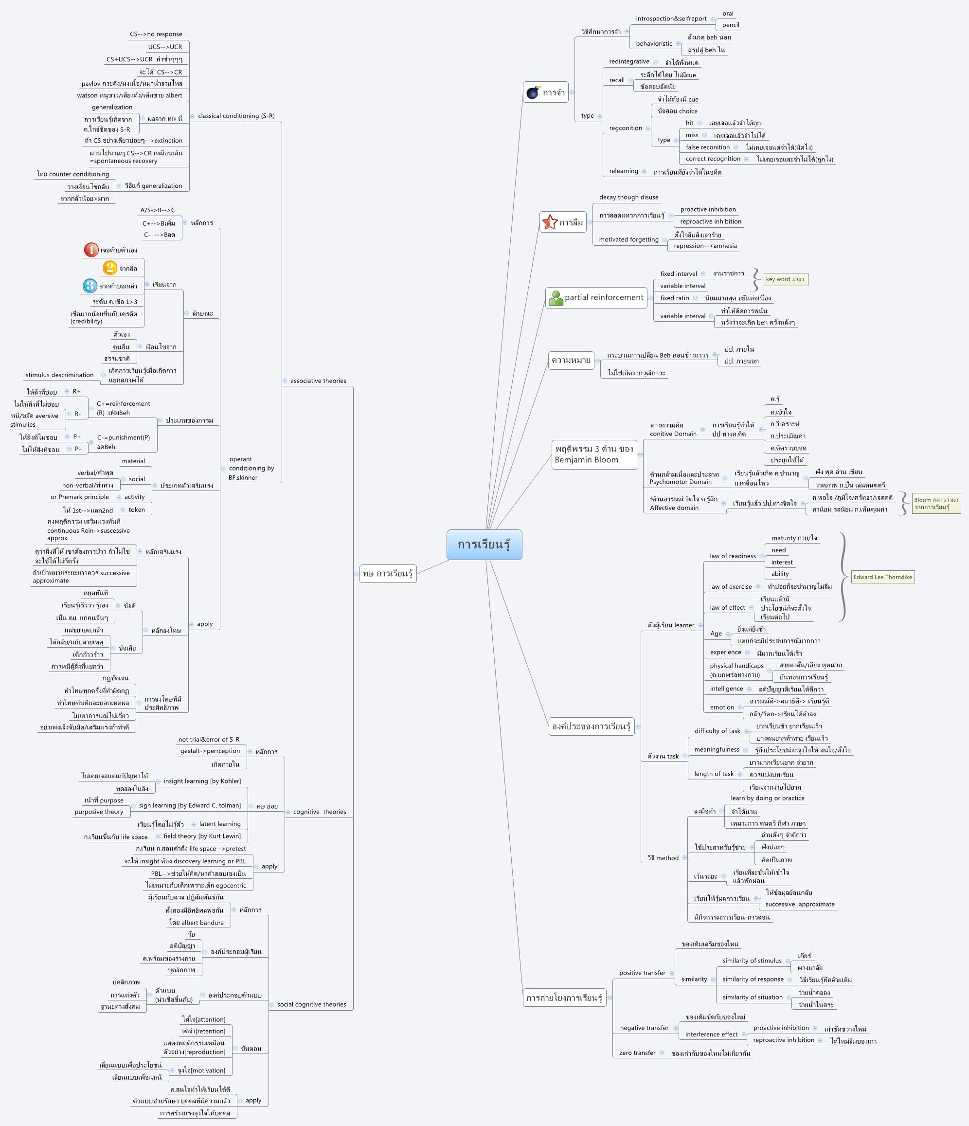 การเรียนรู้ | jeopardize - Xmind