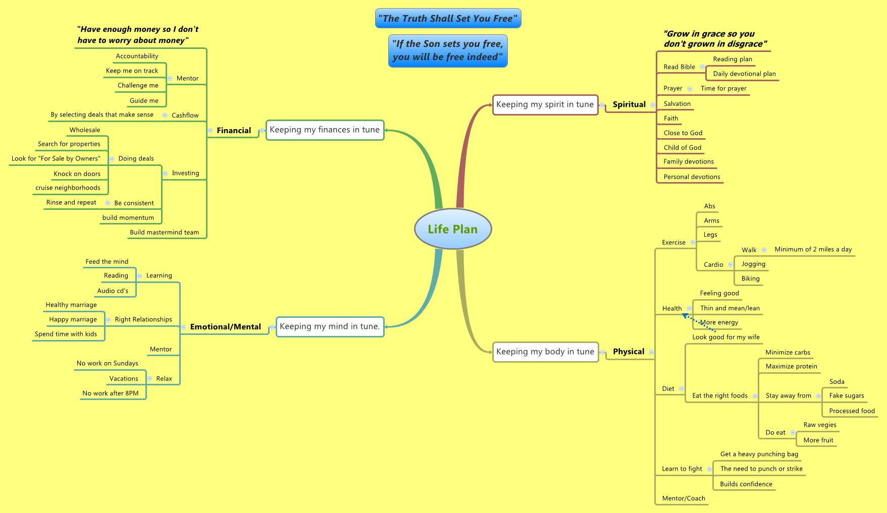 Life Plan - Xmind - Mind Mapping App