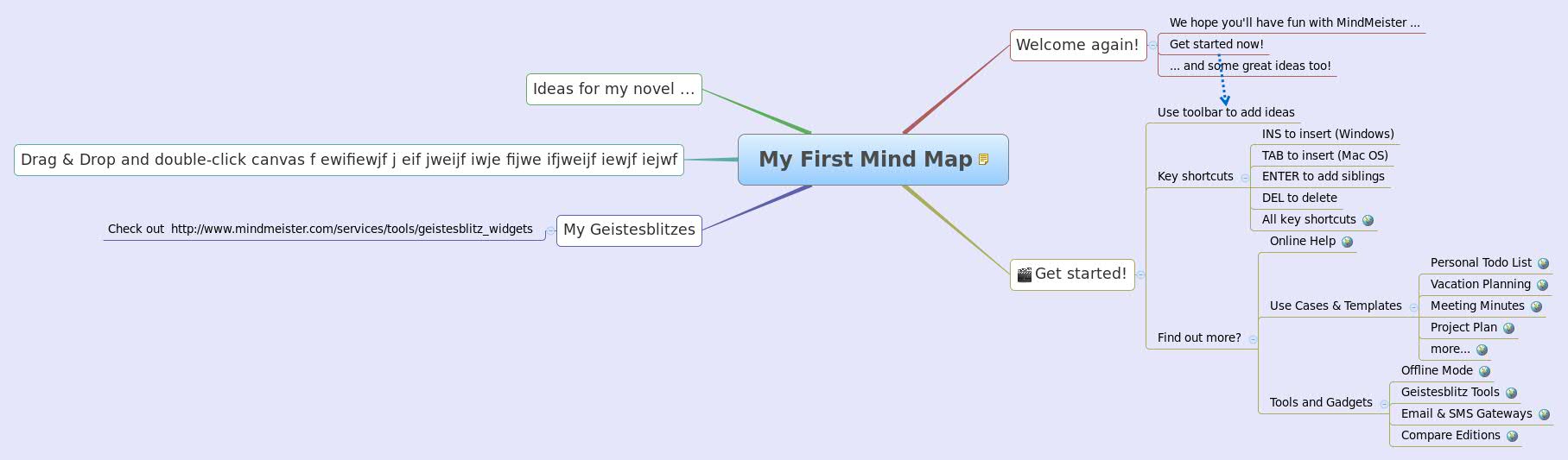 My First Mind Map | iopencon - Xmind