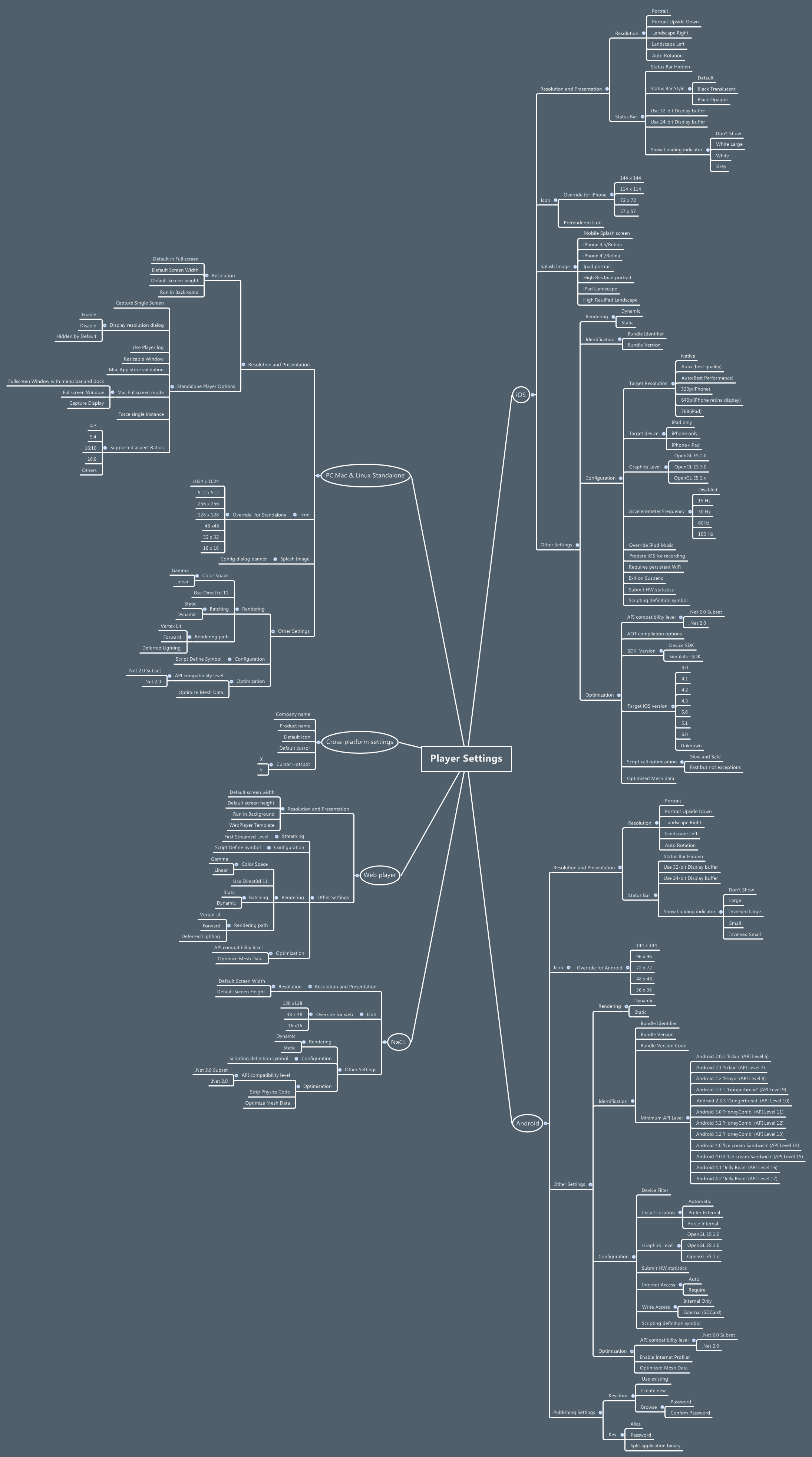 Player Settings - Xmind - Mind Mapping App