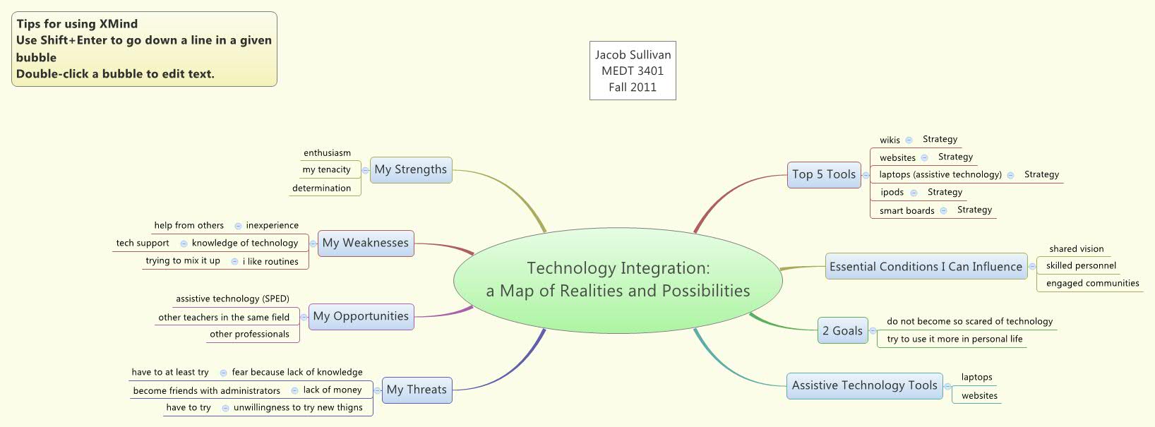 Technology Integration: a Map of Realities and Possibilities - Xmind ...