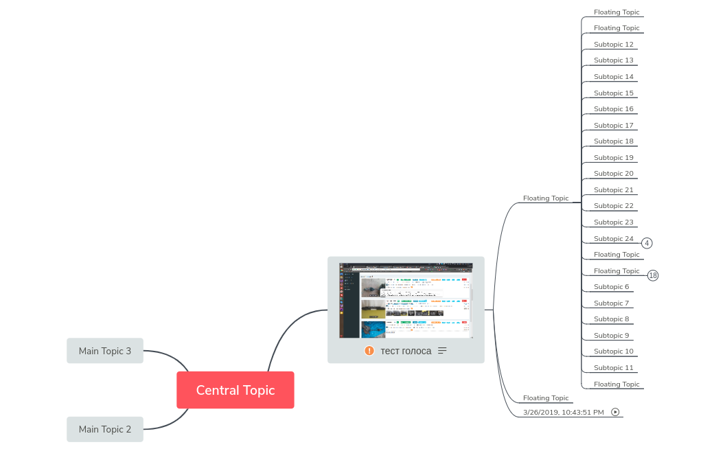 Central Topic | nvPRbREIcw - Xmind