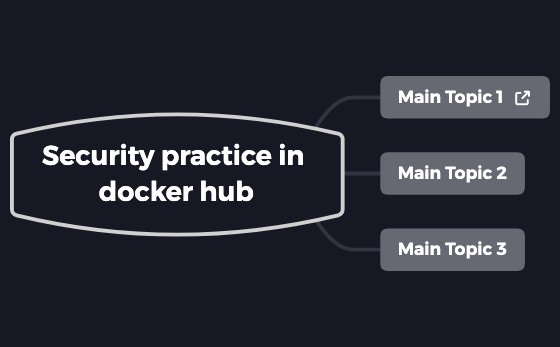 Security practice in docker hub | smilingsun - Xmind